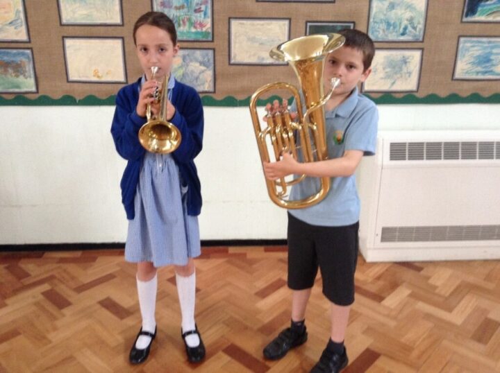Learning to play a brass instruments – The Ryde School