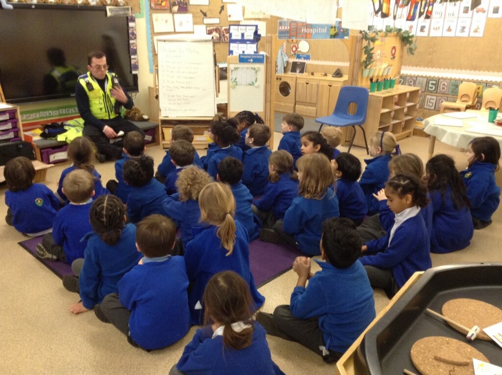 Visit by PSCO Thomas Martin – The Ryde School